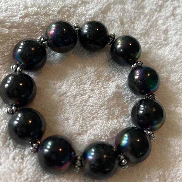 Garold Millet | Jewelry | Garold Miller Stretch Bracelet With Silver ...